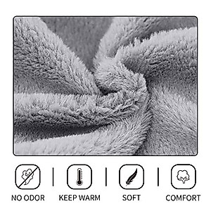 YR.Lover Thick Fleece Hood Balaclava Winter Windproof Mask Neck Cover Hats Balaclava Black