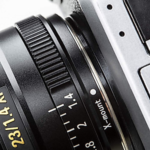 VILTROX 23mm f/1.4 Auto Focus X-Mount Lens for Fuji,Wide Angle Large Aperture APS-C Lens for Fujifilm X-Mount Cameras X-T3 T30 X-H1 X20 X-T20 X-T100 X-Pro2…