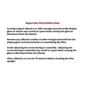 OWC General Servicing Kit Compatible With iMac 2007 and later Models, (OWCDIYIMACGEN)