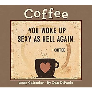 Coffee 2023 Deluxe Wall Calendar