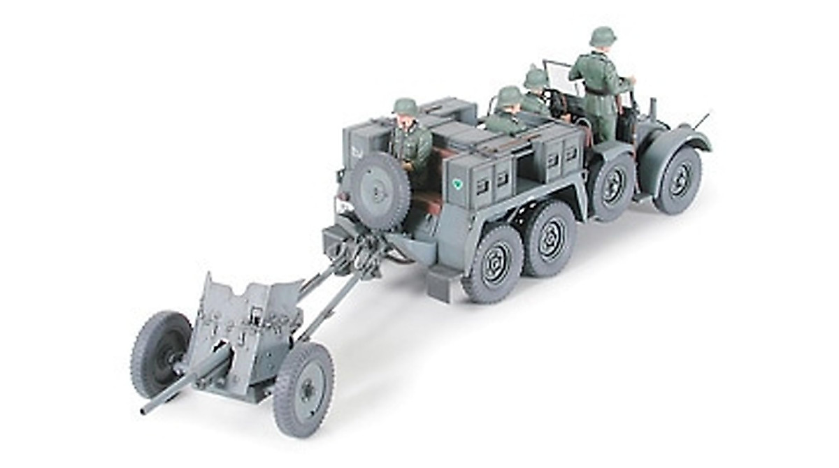 Tamiya Krupp Protze WWII German Towing Truck Kit | 1/35 Scale
