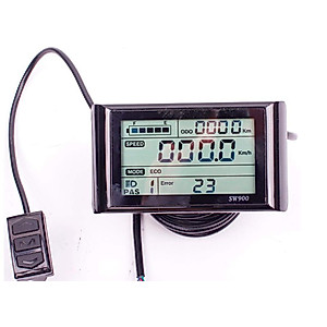 72V 2000W Rear Wheel Motor, 2000W Electric Bicycle Conversion Kit with Mutifunction SW900 Display,72V 45A Controller, with 7 Speed flywheel (29inch)