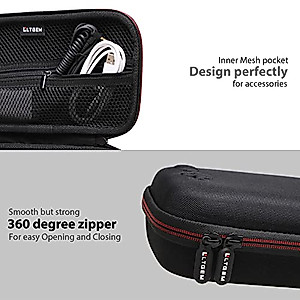 LTGEM EVA Hard Case for Logitech G Cloud Gaming Handheld - Travel Protective Carrying Storage Bag (Black)