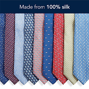 vineyard vines Men's Whale Tie , Vineyard Whale Navy, OS