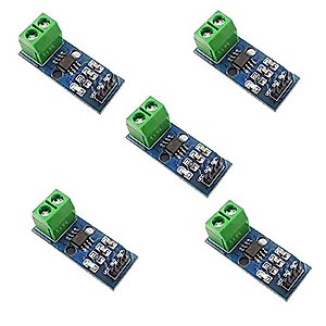 ZkeeShop 5pcs 5A Current Sensor Module ACS712 Module Compatible for Arduino