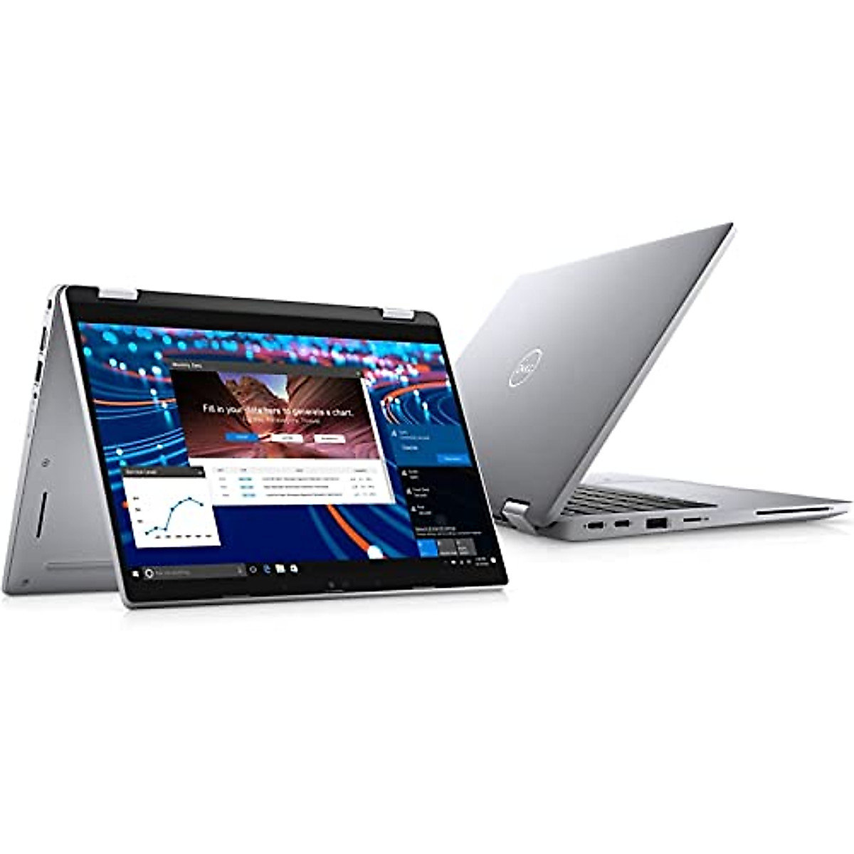 Dell Latitude 5000 5320 2-in-1 (2021) | 13.3" FHD Touch | Core i7 - 1TB SSD - 8GB RAM | 4 Cores @ 4.4 GHz - 11th Gen CPU Win 10 Pro (Renewed)