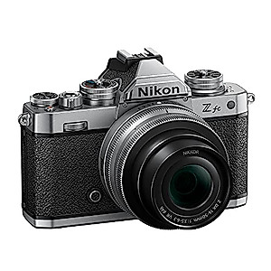Nikon Intl. Nikon Z fc DX-Format Mirrorless Camera Body w/NIKKOR Z DX 16-50mm f/3.5-6.3 VR - Silver (International Model)