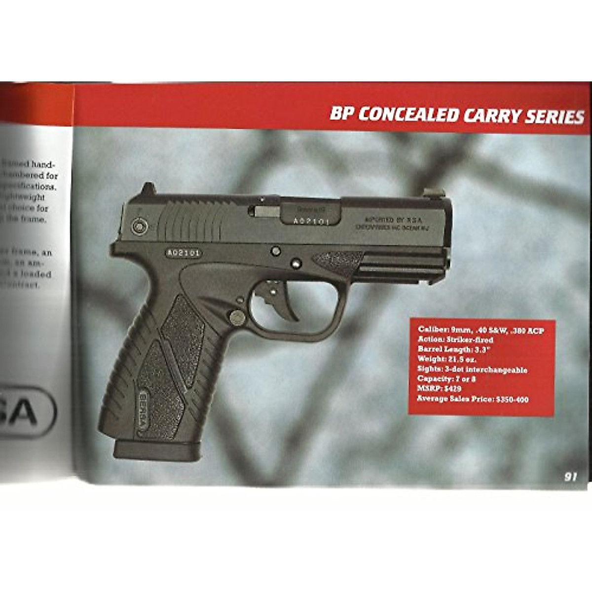 CARRY GUN COMPANION, 2nd AMENDMENT MEDIA (HIGHLIGHTING HANDGUNS FOR TODAY'S CONS