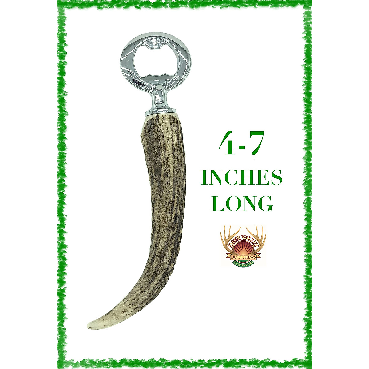 Handcrafted Deer Antler Bottle Opener - Unique & Rustic Bar Accessory for Beer Enthusiasts and Nature Lovers