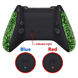 eXtremeRate Hope Programable Remap Kit for Xbox Series X/S Controller, Upgrade Boards & Redesigned Back Shell & Side Rails & Back Buttons for Xbox Core Controller - Textured Green