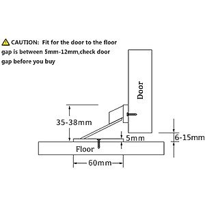 KOLAKO Magnetic Door Stop,Magnetic Door Stopper Brushed Satin Nickel,Floor Metal Magnetic Door Catch Invisible Door Holder with Adhesive,Stainless Steel Heavy Duty Silver Doorstop