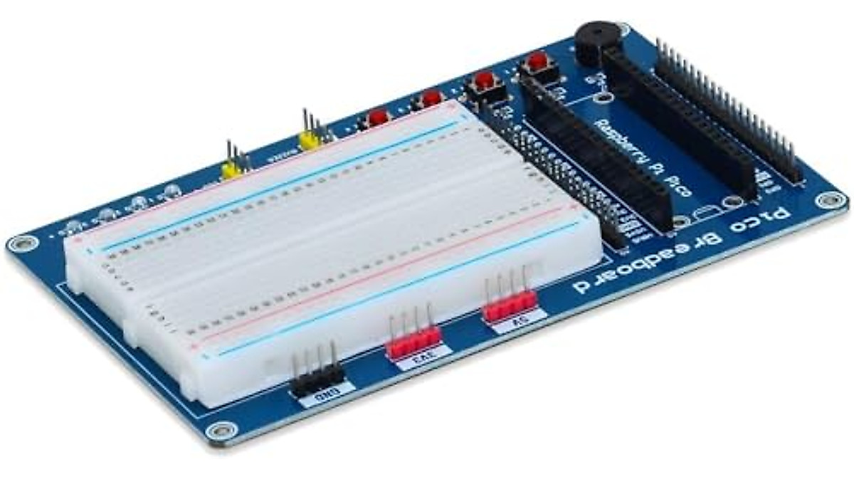 Raspberry Pi Pico Breadboard Kit for Easy Projects