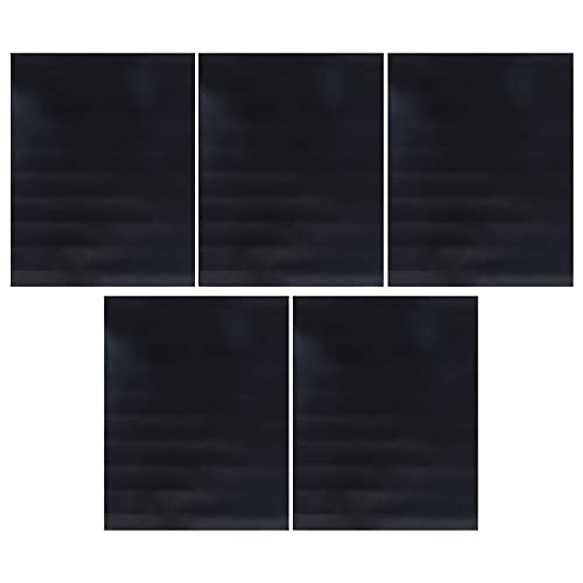 RvSky Garden kit 5Pcs Barbecue Grill Mat Rectangle PTFE Reusable Non Stick Fryer Mat for Frying Cooking Grilling