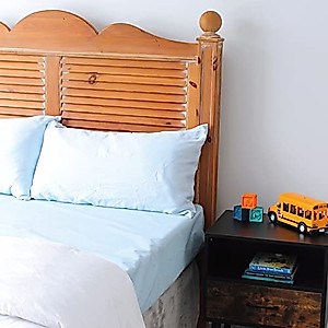 SaniSnooze Bedtime Kids Waterproof Bedwetting Mattress and Toddler Bed, CertiPur-US Certified (Full - 53" x 74" x 6")