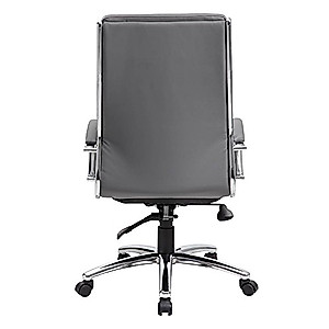 Boss Office Products CaressoftPlus Executive Chair, Grey