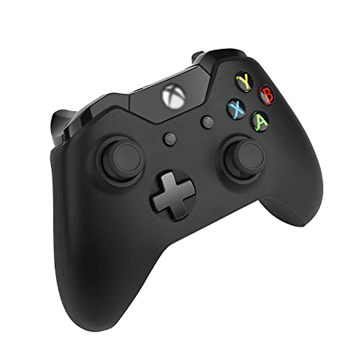 TOMSIN Replacement Joysticks for Xbox One Series X/S Controller,4PCS True Rubberized Thumbsticks Repair Kit for Xbox One Wireless Controller(Black)