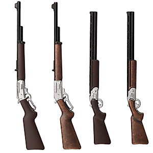 8 Pcs Miniature Rifle Retro Mini Hunting Gun Model Mini House Garden Accessories