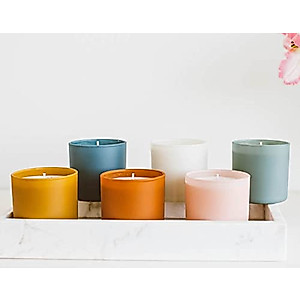 Calyan Wax Soy Wax Candle Gift Set | The Dignity Series Set of 6 Premium Scented Candles for The Home | 100% Soy Wax - 7oz Each | Candle Gifts for Women, Birthdays, Anniversary, Celebration