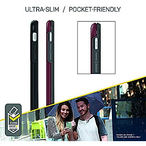 OtterBox Symmetry Series Case for iPhone SE 3rd Gen (2022), iPhone SE 2nd (2020), iPhone 8, iPhone 7 (Not Plus) - Non Retail Packaging - Black