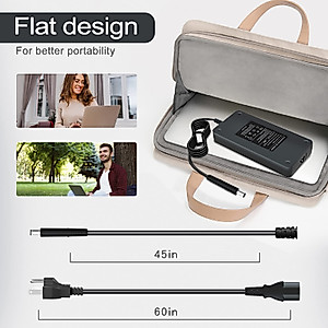 19.5V 9.23A 180W AC Adapter Charger for Dell Alienware 13 15 17 R1 R2 R3 R4 R5 series, Precision M4600 M4700 M4800, Inspiron One 2320 2350 3579 3379 5587 5590 7510 7588 7710 Laptop Power Supply Cord