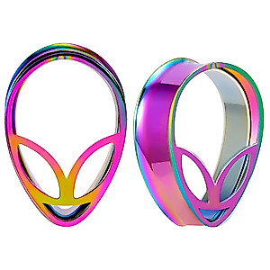 COOEAR 1 Pair Gauges for Ears Tear Drop Alice Style Ear Tunnels Plugs Men Women Flesh Stretchers Expander 0g to 1 Inch.