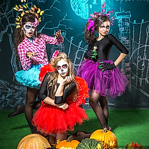 XINXIYAN Butterfly Headband for Women Girls Adult Butterfly Antenna Headband Mardi Gras Headpiece Halloween Fairy Costume Fascinators for Women Party Favors