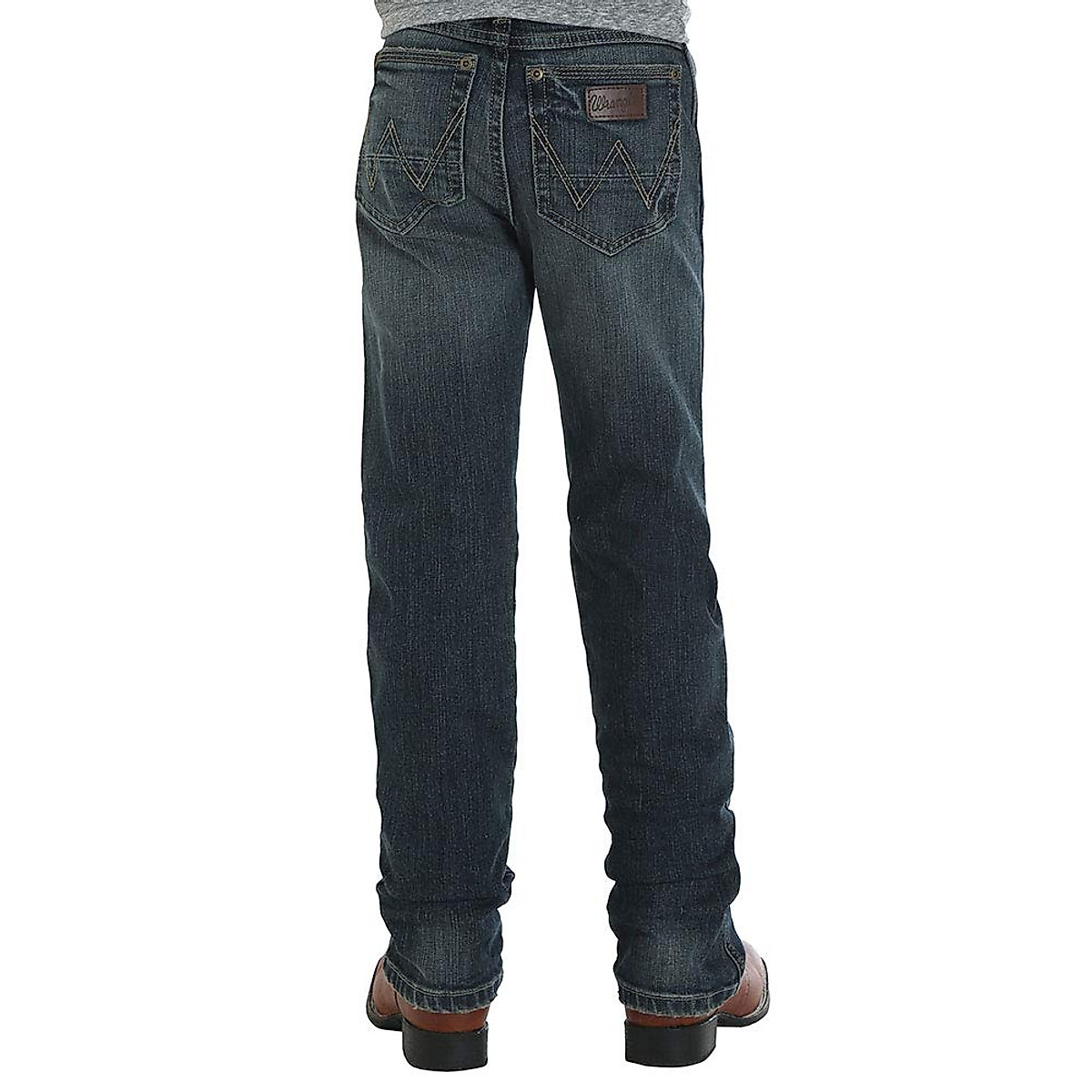 Wrangler Boys’ Retro Slim Fit Straight Leg Jean, Jerome, 14 Slim