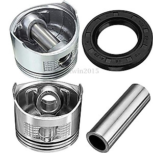 yonghong Rebuild Kit with Piston Ring and Gasket Compatible with Honda GX160 GX200 5.5 HP Engine