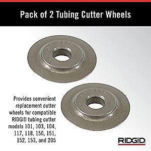 RIDGID 41317 Model E-3469 Tubing Cutter Replacement Wheel, Pipe Cutter Wheel