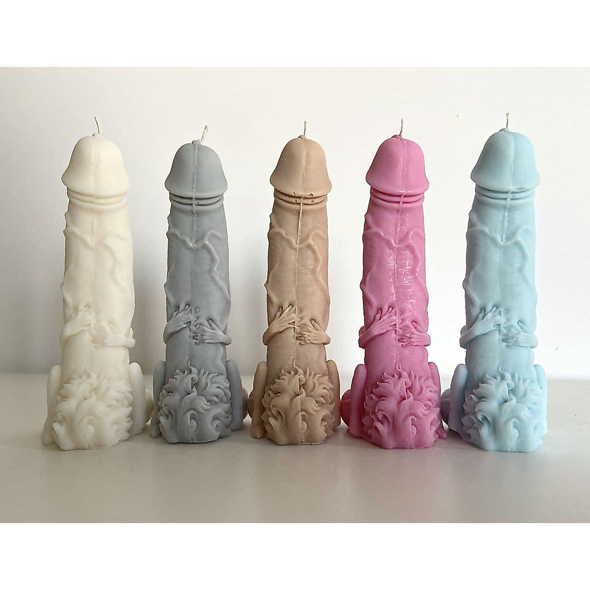 Penis Soy Candle, Handmade candle, Dick Candle, Stag Gift,Hen Gift, Bridesmaid Gift, Best Selling Candles (Red, APPLE-CINNAMON)