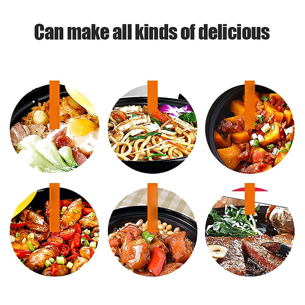 Casserole Dish with Lid Soup Pot Ceramic Tagine Pot, Tajine Cooking Pot Ceramic Pots for Cooking and Stew Casserole Slow Cooker with 2 Handle and Lid for Home Kitchen,Red