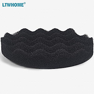 LTWHOME Bio-Foam Filter Pads Non But Suitable Fit Fit for Fluval FX5 / FX6 Filters(Pack of 6)