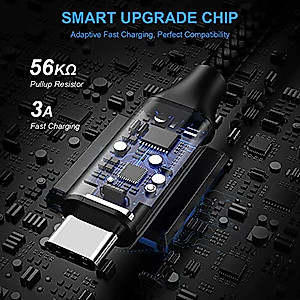 etguuds Long USB C Cable 15ft, USB 2.0 to USB Type C Cable Fast Charging Nylon Braided Charger Cord Compatible with Samsung Galaxy Note, LG, Moto, Google, Sony, Switch, Camera and Other USB-C Device