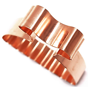 Pretty Dress Cookie Cutter 3.25 X 4 inches - Handcrafted Copper Cookie Cutter by The Fussy Pup