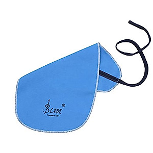 Lerodite Cleaning Cloth Swab for Inside Tube Suitable for Clarinet Piccolo Flute Sax Saxophone (Blue)