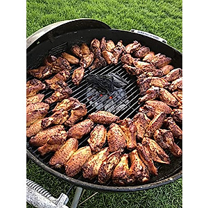 Dracarys BBQ Whirlpool for Weber Kettle 22 26.75 WSM Smokey Mountain- BBQ Steel Weber Whirlpool Grill Kettle (X-Large)