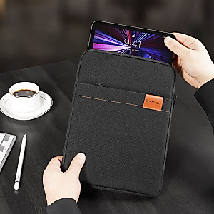 NIDOO Tablet Sleeve Bag 8 inch for 8.3" iPad Mini 6/7.9" iPad Mini 5/8" Lenovo Tab M8 Gen / 8.7" Galaxy Tab A7 / 8" Huawei MatePad T 8 Water Repellent Vertical Laptop Case Pouch