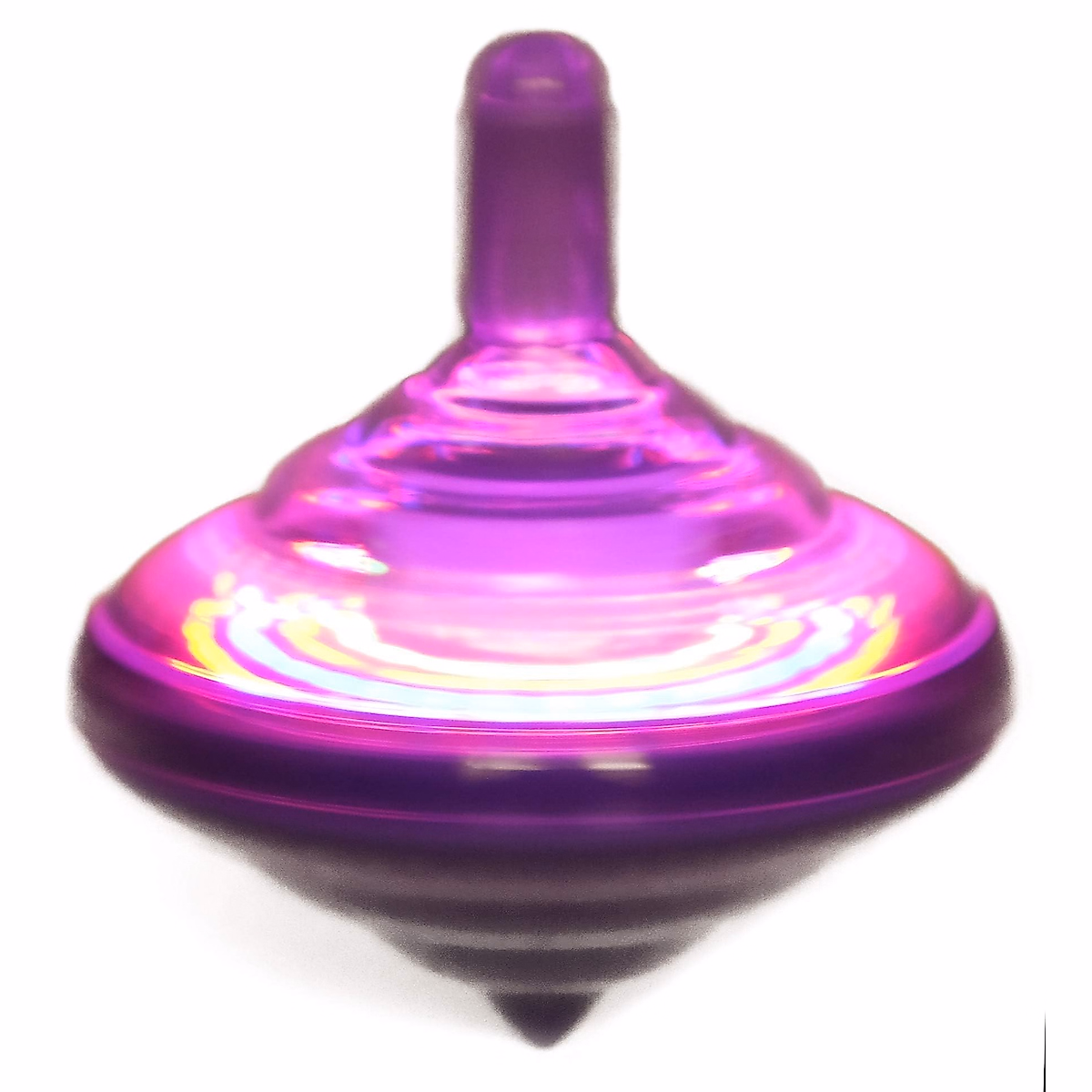 The Dreidel Company Hanukkah Musical Light-Up Dreidel Spinning Tops Set, Plays 2 Classic Hanukkah Songs, Assorted Colors (4-Pack)