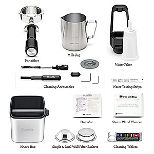 Breville Oracle Touch Espresso Machine, Brushed Stainless Steel, BES990BSS