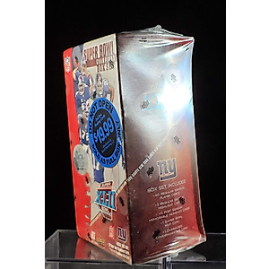 New York Giants Super Bowl XLII Champions Upper Deck Commemorative Box Set