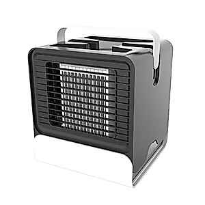 Personal Air Cooler Air Conditioner Fan, Portable Mini Space Cooler, Evaporative Humidifier, Purifier, Cooling Fan for Home Offices Kitchen