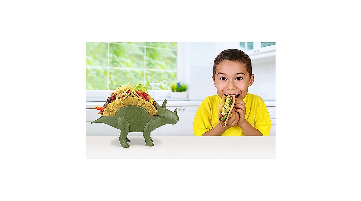 TriceraTACO Dinosaur Taco Holder - Fun Party Serveware for All