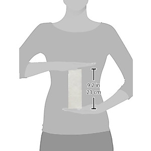 Satin Smooth Non-Woven Cloth Waxing Strips, Large, 100 ct x 1 pack