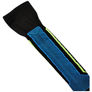 thorlos unisex adult Xski Ultra Thin Over the Calf Skiing Socks, Charged Raven, Small US