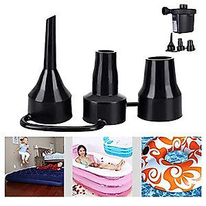 Helonge Air Pump Replacement Nozzles, 3 Pack Inflatable Pump Nozzles Head, Air Pump Inflator Adaptor Accessory for Partial Air Bed, Air Mattress etc