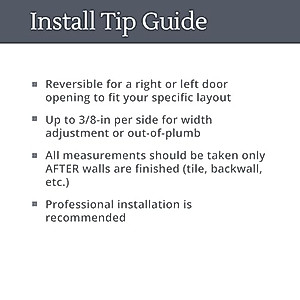 DreamLine Alliance Pro BG 56-60 in. W x 70 3/8 in. H Semi-Frameless Sliding Shower Door in Matte Black and Clear Glass