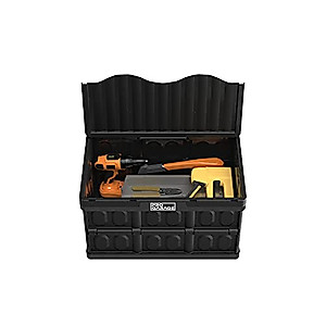 ClosetMaid ProGarage 12 Quart Utility Storage Tote Container, Black