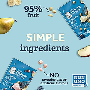 Gerber Natural for Baby Whipped Melts - Banana Pear, 7Count