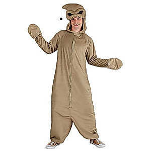 Fun Costumes Disney Oogie Boogie | Small Nightmare Before Christmas Costume Velour Fabric with Fiberfill and Embroidered Details, Oogie Boogie Costume Large