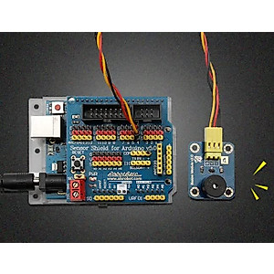 Fielect Small Active Buzzer Module KY-012 Piezoelectric Alarm Beeper for Arduino